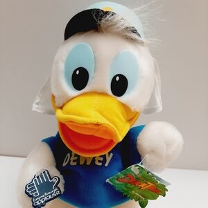 Disney | Toys | Vintage Disney X Applause Dewey Duck Stuffed Animal ...